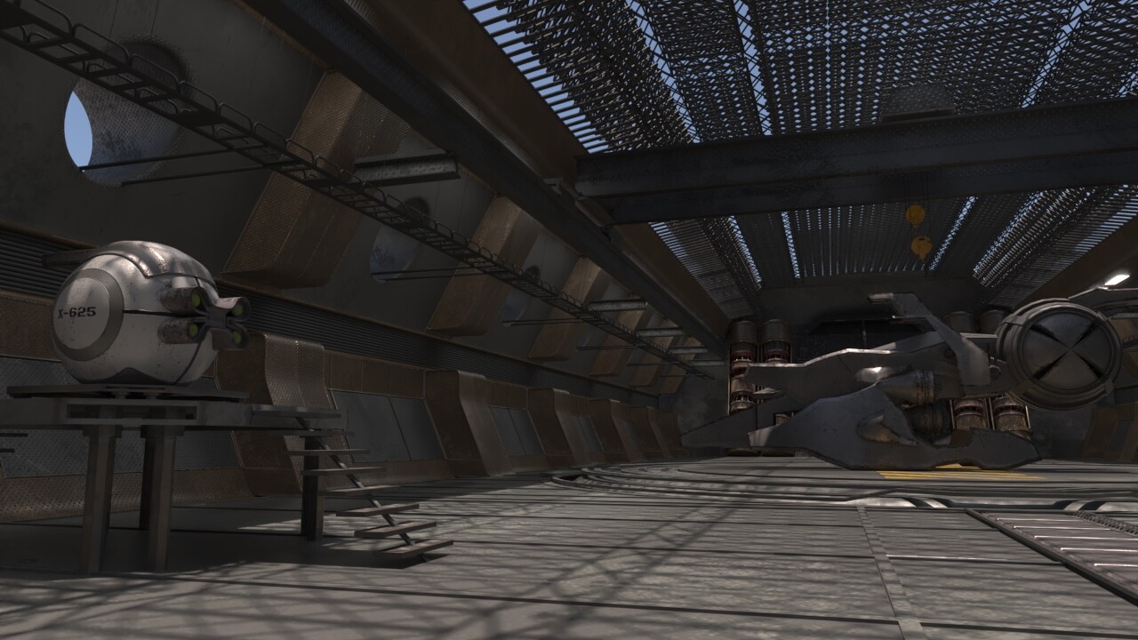 ArtStation - Abandoned space station | Resources