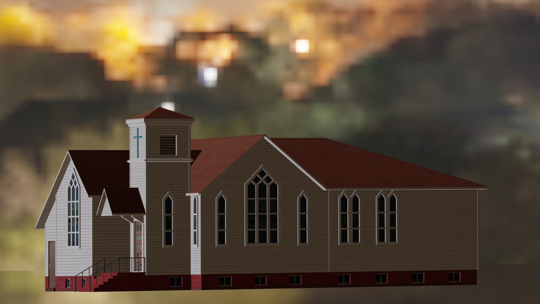 ArtStation - BUILDING GAME READY LOW POLY | Game Assets