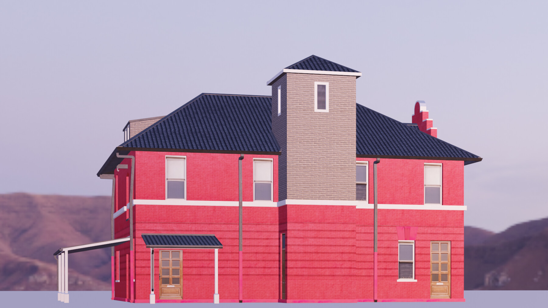 ArtStation - BUILDING GAME READY LOW POLY | Game Assets