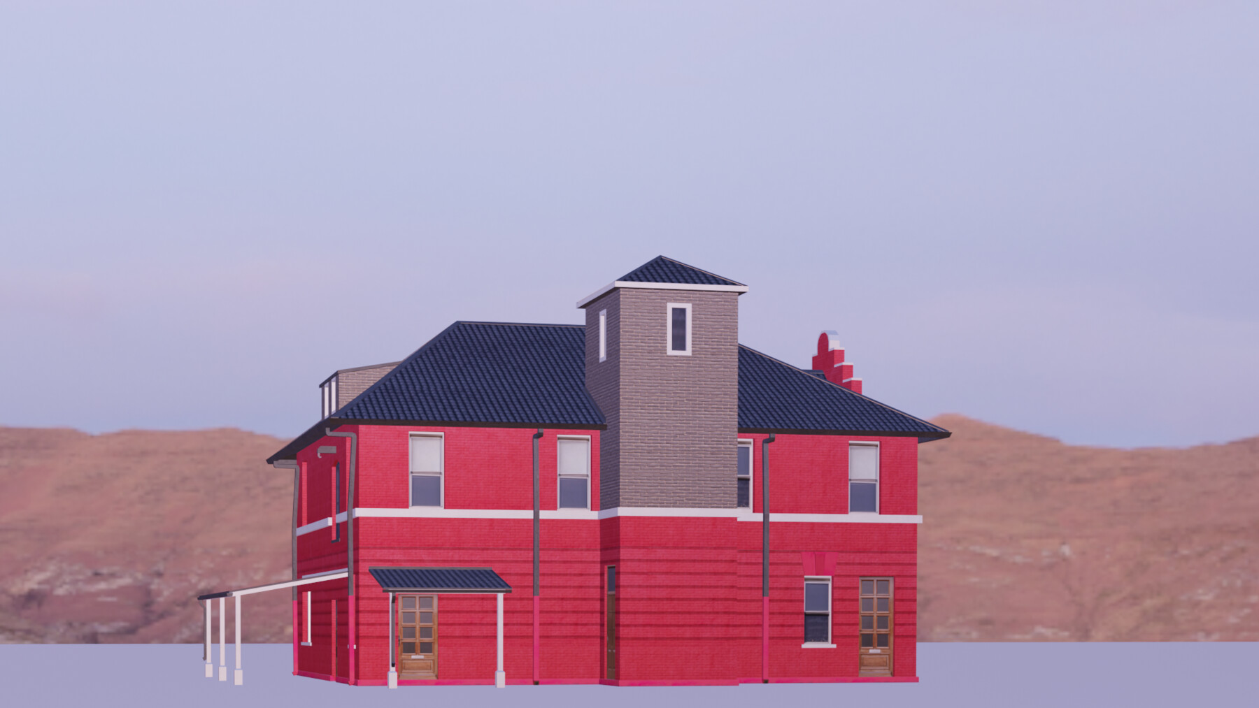 ArtStation - BUILDING GAME READY LOW POLY | Game Assets