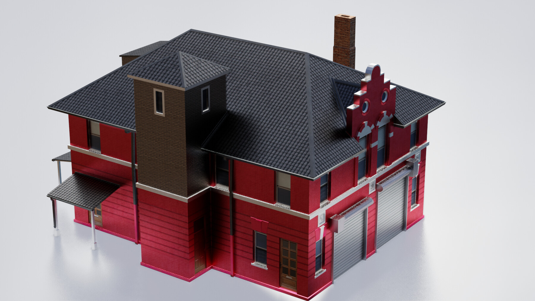 ArtStation - BUILDING GAME READY LOW POLY | Game Assets