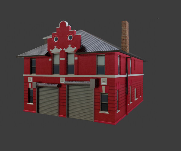 ArtStation - BUILDING GAME READY LOW POLY | Game Assets