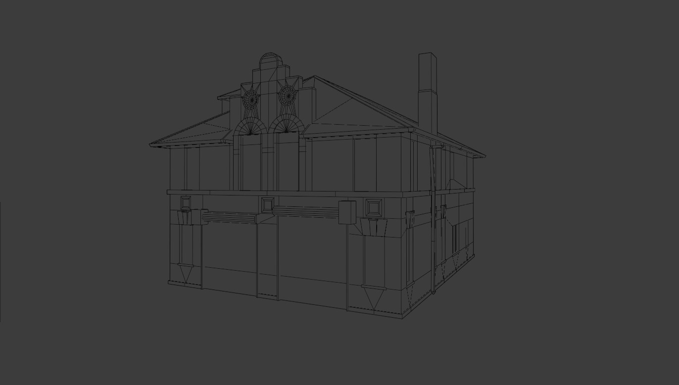 ArtStation - BUILDING GAME READY LOW POLY | Game Assets