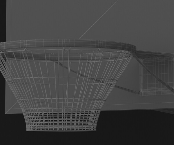 ArtStation - Basketball Ring | Game Assets