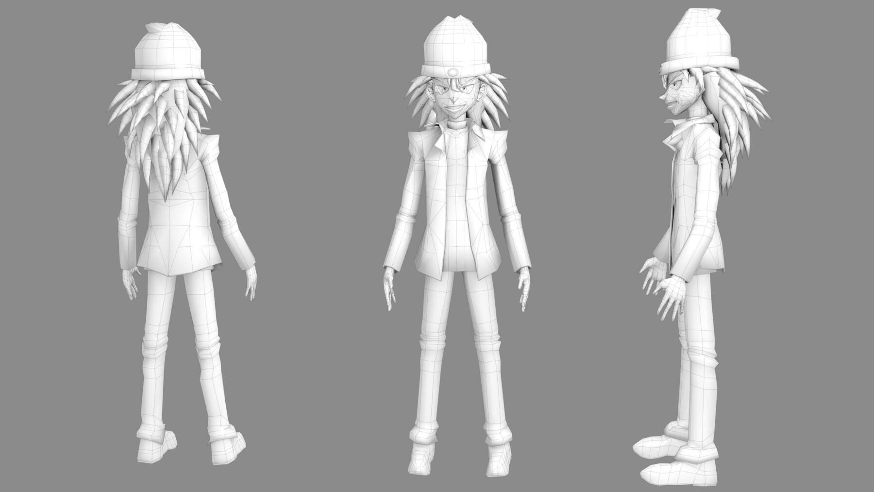 ArtStation - Rex Raptor yugioh anime lowpoly model | Game Assets