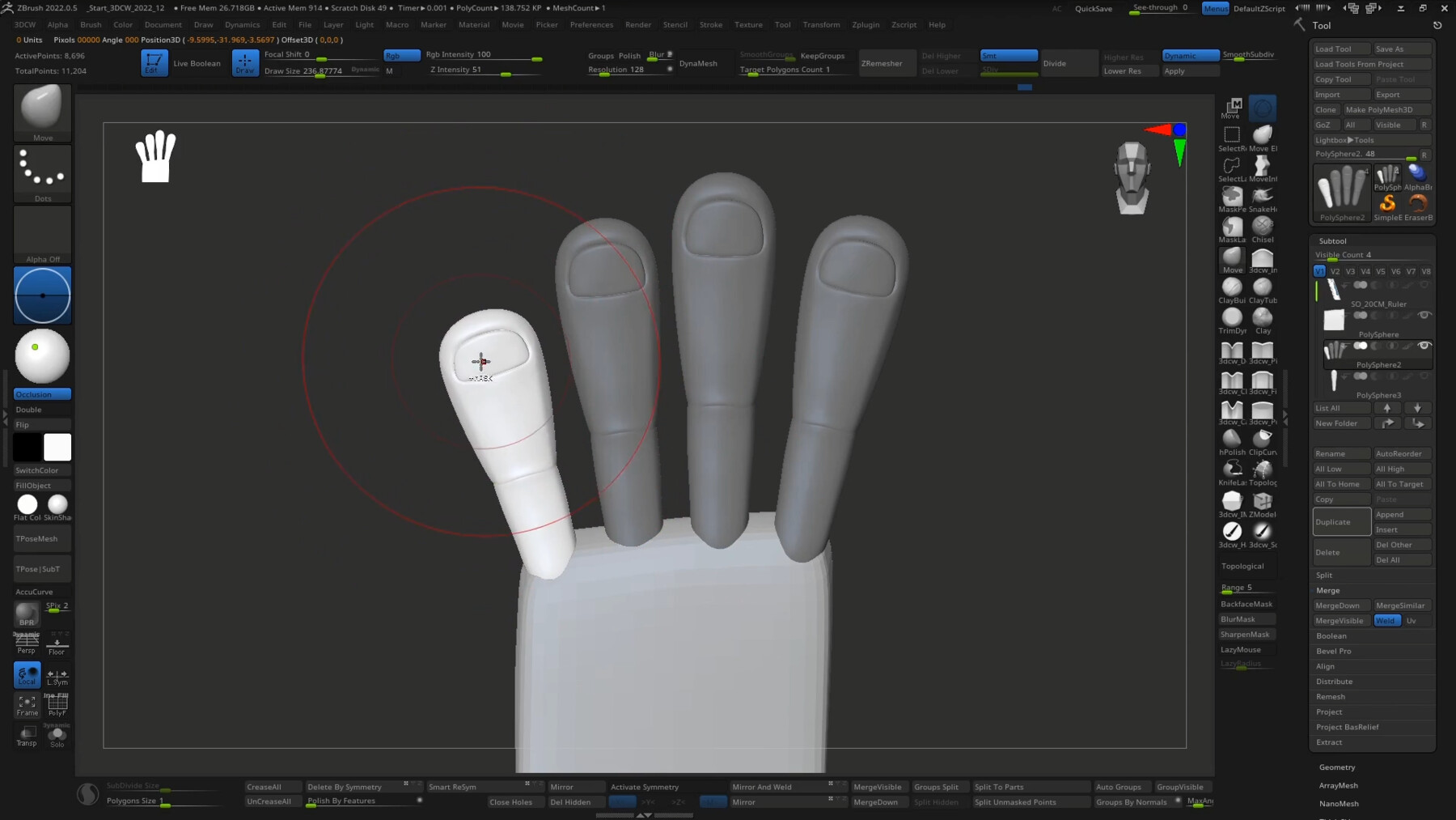 ArtStation - Cartoony Hand Blockout Tutorial | Tutorials