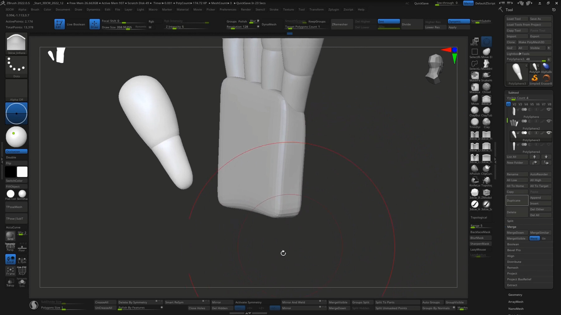ArtStation - Cartoony Hand Blockout Tutorial | Tutorials