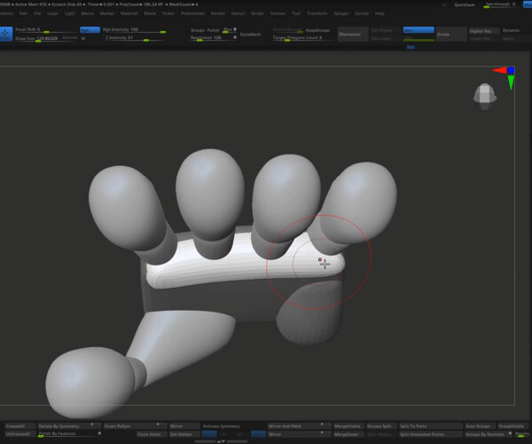 ArtStation - Cartoony Hand Blockout Tutorial | Tutorials