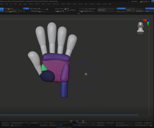 ArtStation - Cartoony Hand Blockout Tutorial | Tutorials