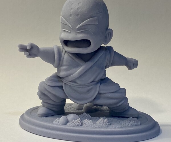 ArtStation - Krillin Sculpture | Resources
