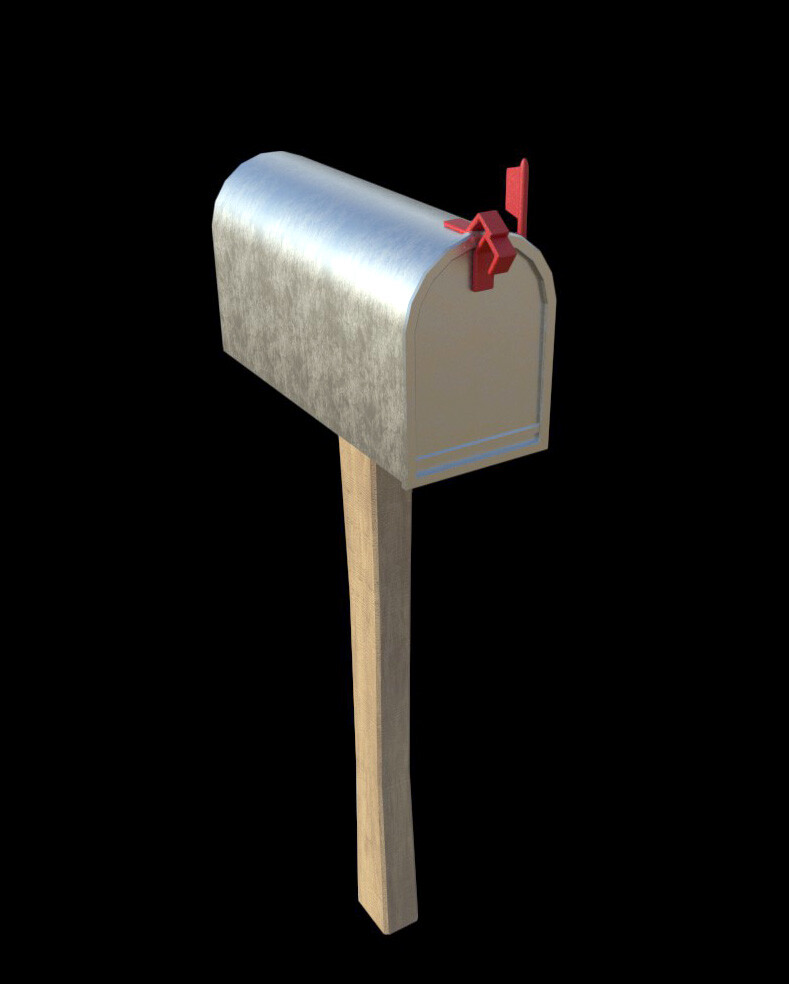 ArtStation - Mailbox - PBR - Textured | Game Assets