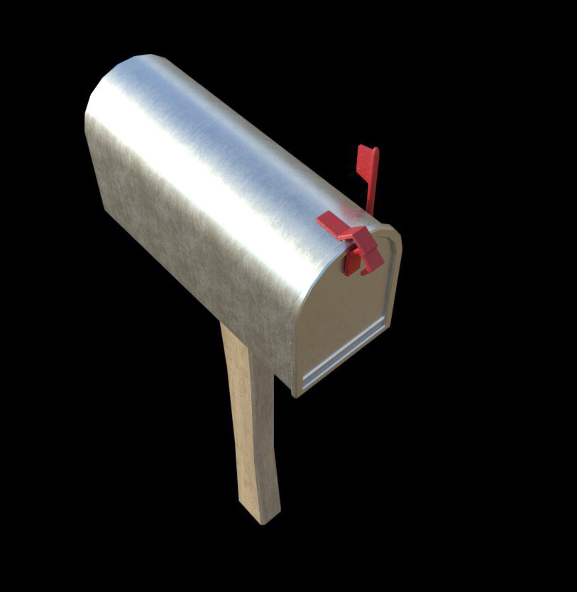 ArtStation - Mailbox - PBR - Textured | Game Assets