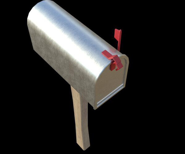 ArtStation - Mailbox - PBR - Textured | Game Assets