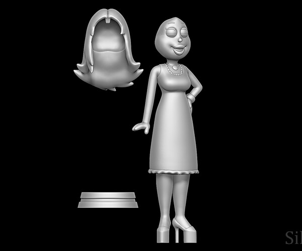 ArtStation - Francine Smith - American Dad 3D print model | Resources
