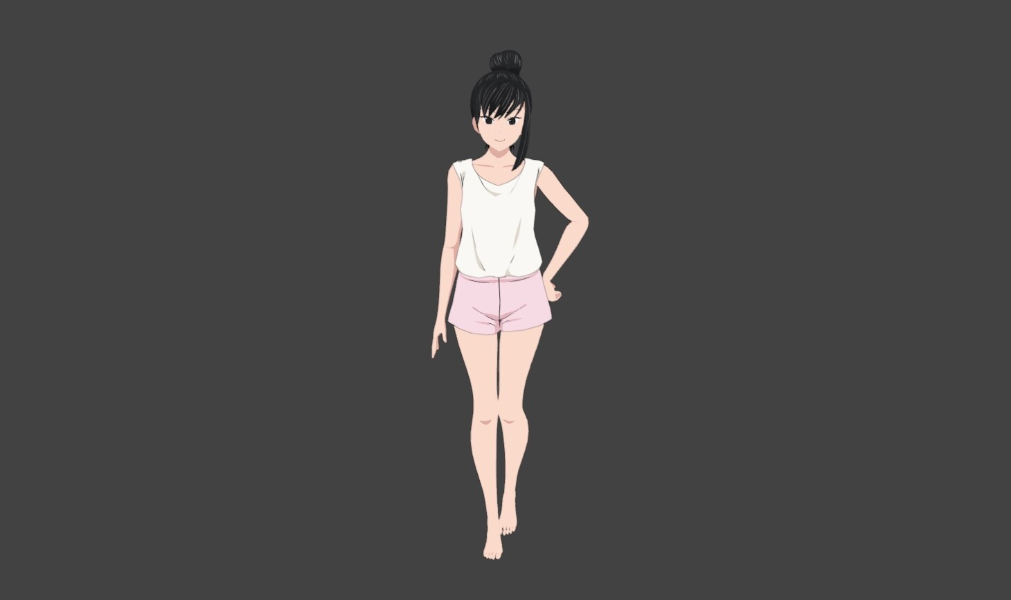ArtStation - Anime Girl | Game Assets