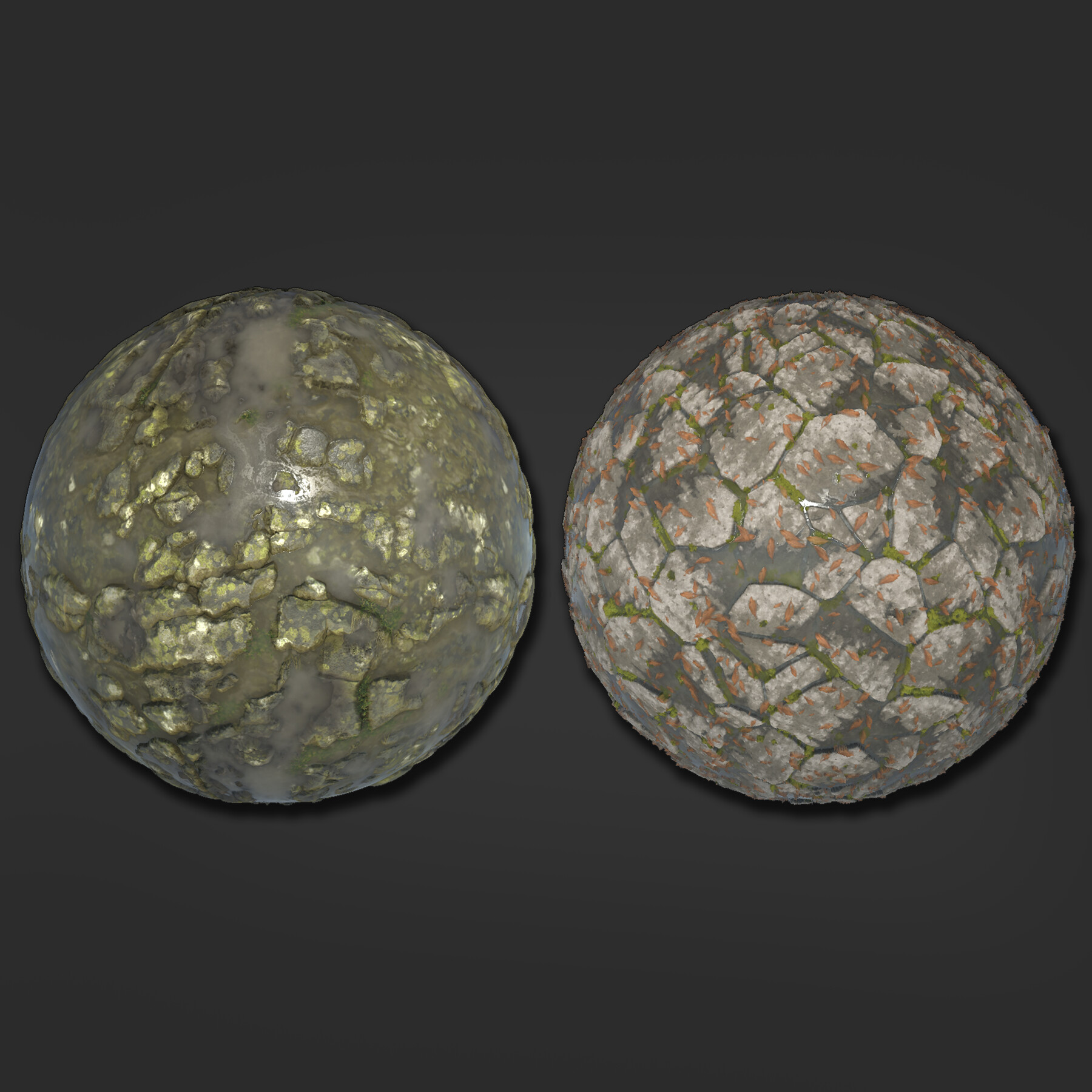 ArtStation - Ground Materials Vol. 1 | Game Assets