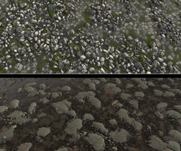 ArtStation - Ground Materials Vol. 1 | Game Assets