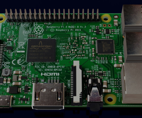 ArtStation - RASPBERRY PI LOW POLY GAME READY | Resources