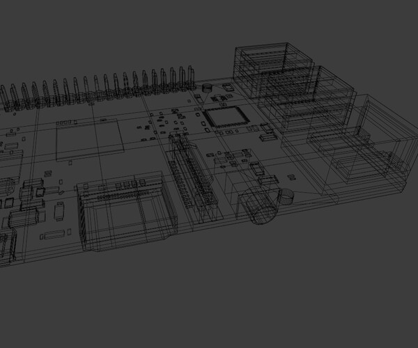 ArtStation - RASPBERRY PI LOW POLY GAME READY | Resources