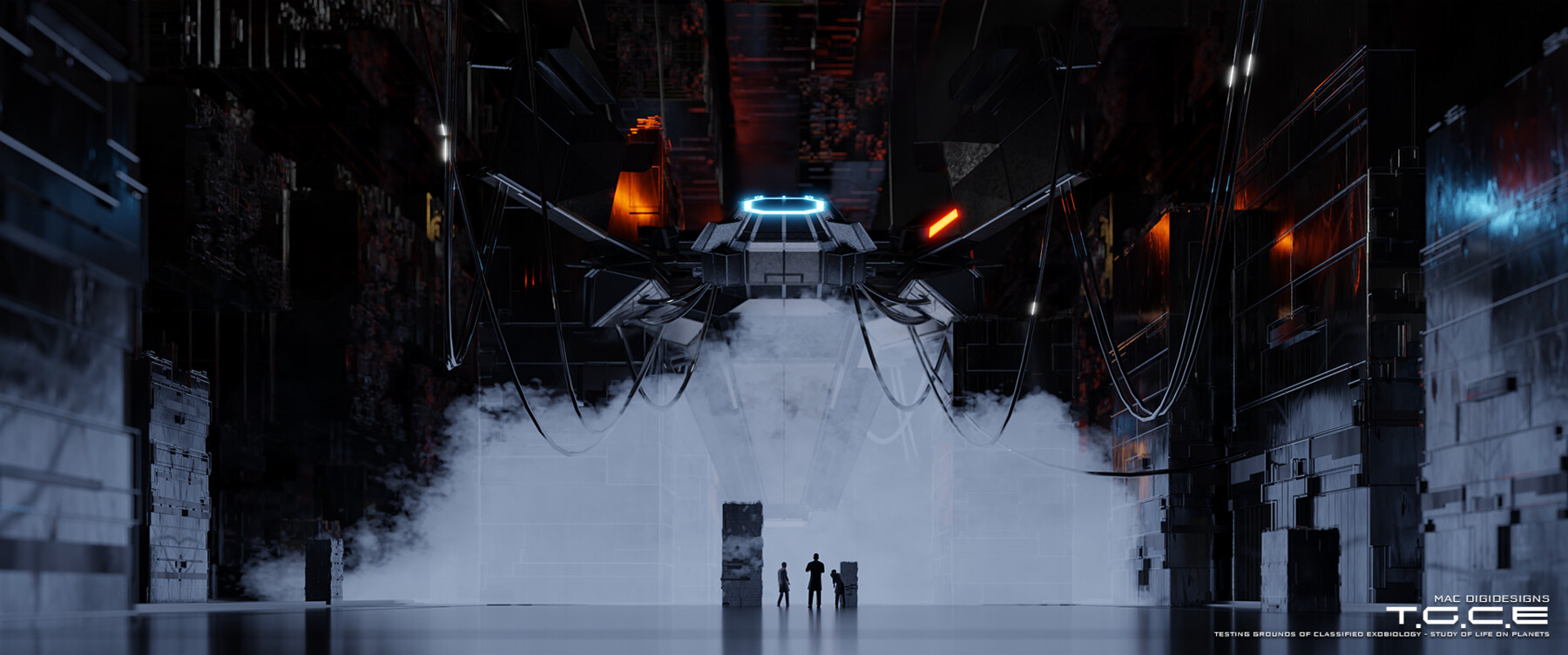 ArtStation - T G C E - TESTING GROUNDS OF CLASSIFIED EXOBIOLOGY | Artworks