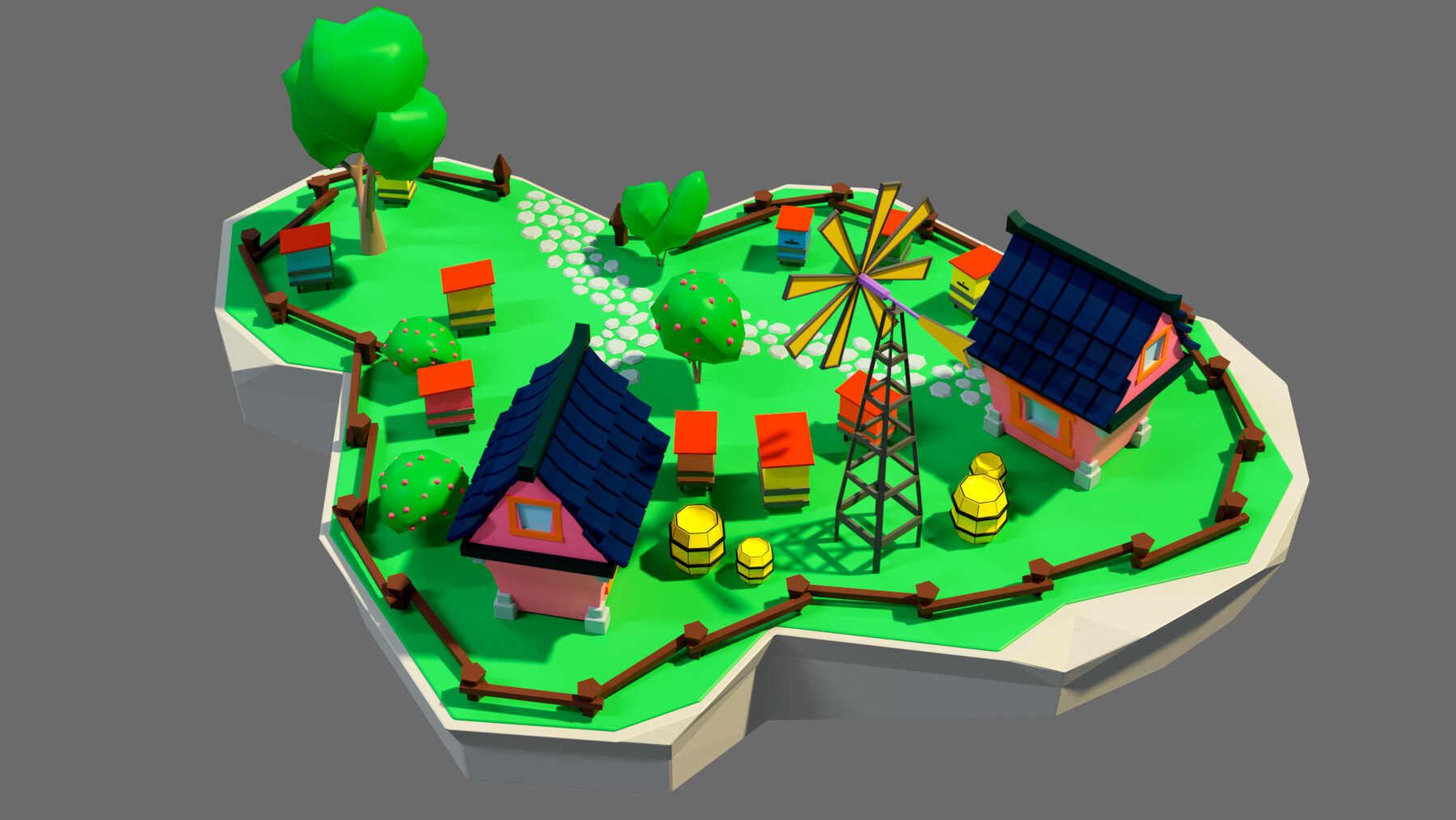 ArtStation - island 7 | Game Assets