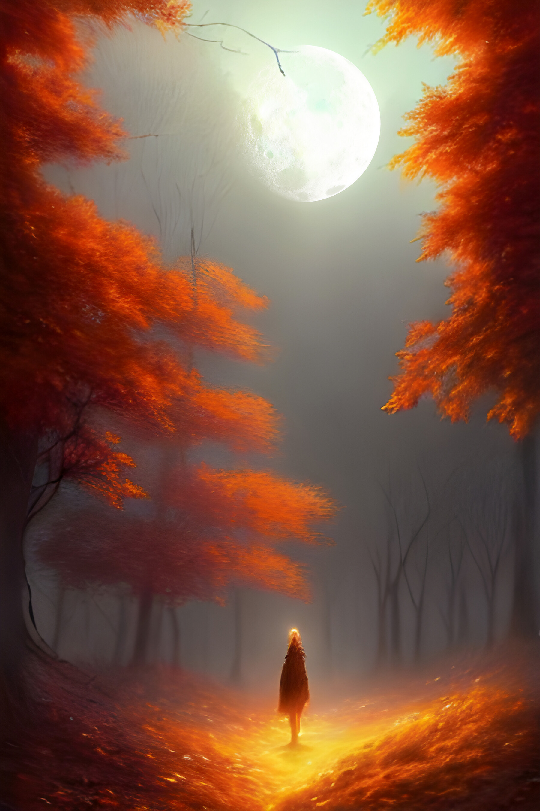 ArtStation - Autumn Moon | Artworks