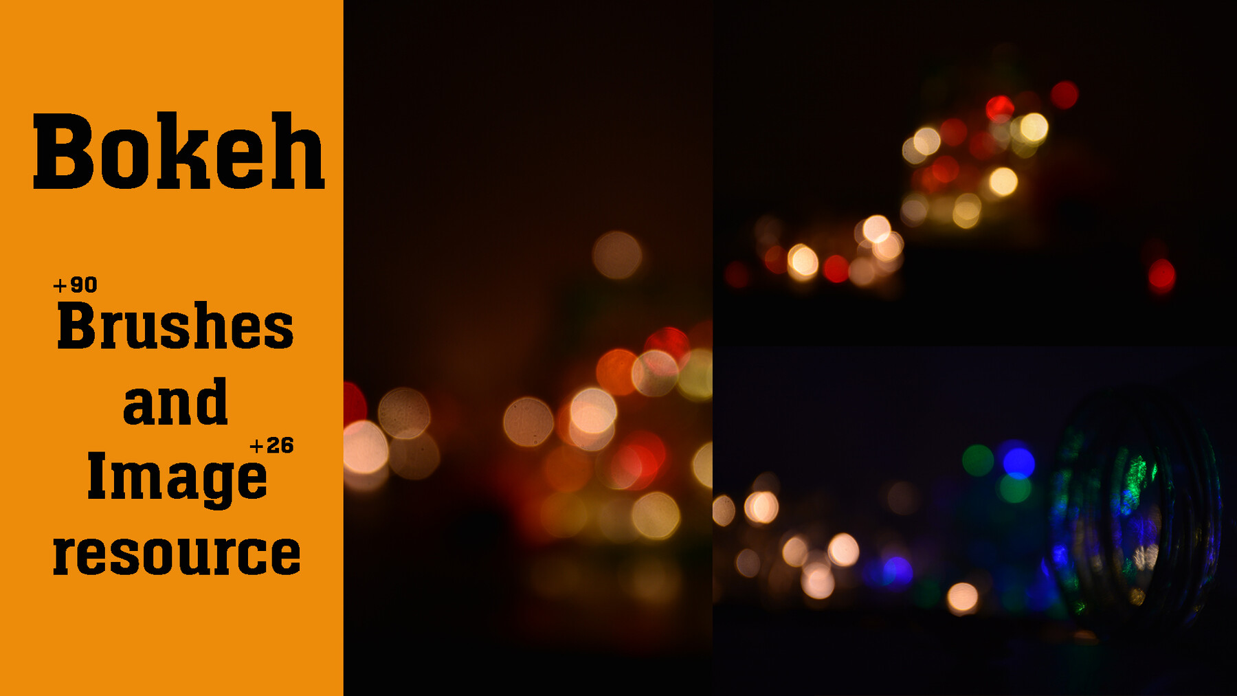 ArtStation - Bokeh Brushes and Image resource | Artworks