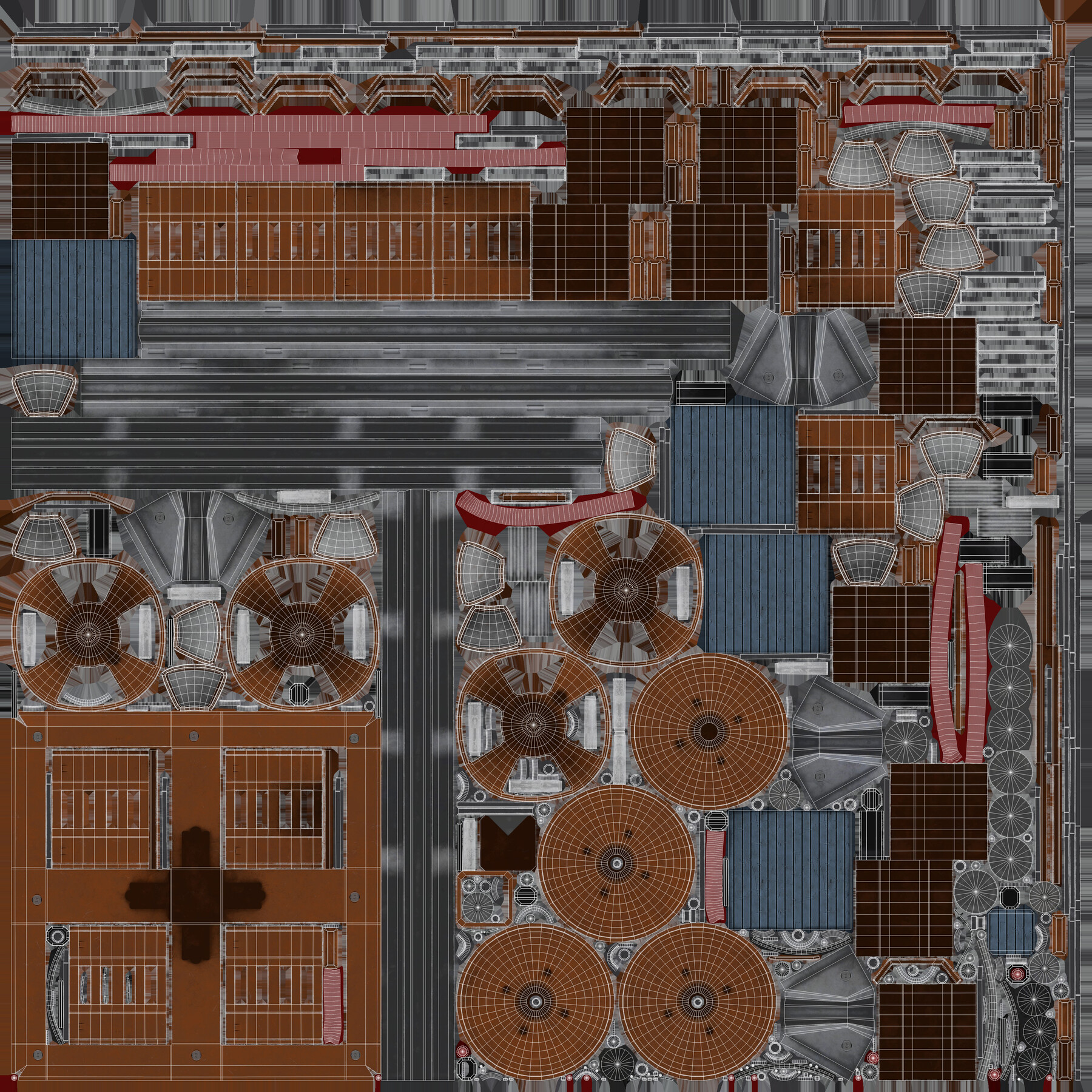 ArtStation - Sci Fi Communications Tower | Game Assets