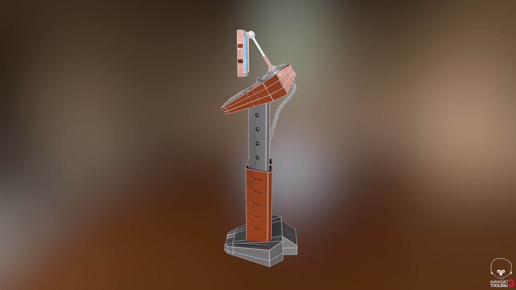 ArtStation - Scifi computer | Game Assets