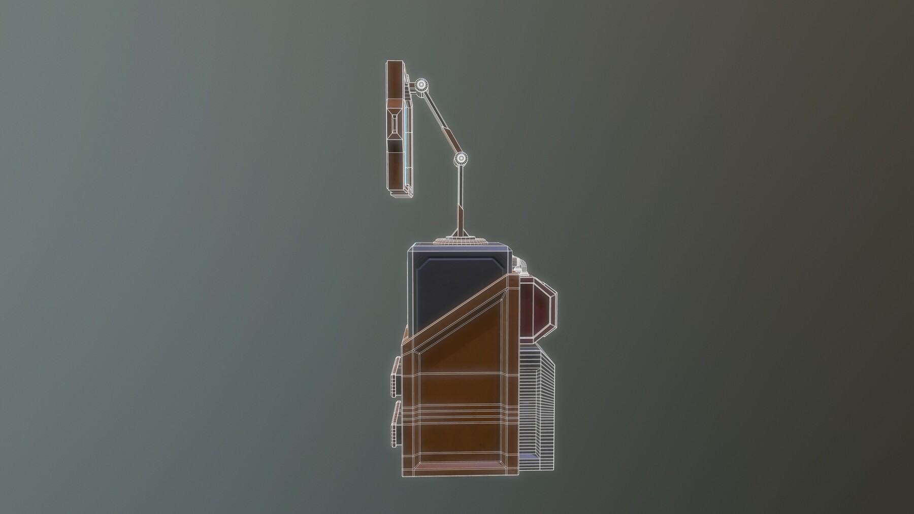 ArtStation - Scifi computer console | Game Assets