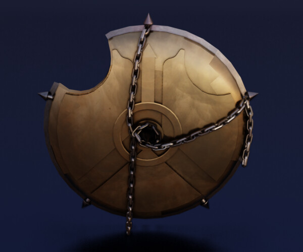 ArtStation - SHIELD GAME READY 3D MODEL | Game Assets
