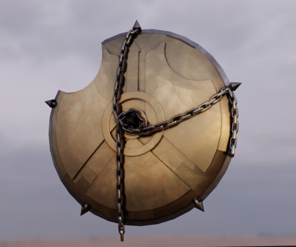 ArtStation - SHIELD GAME READY 3D MODEL | Game Assets