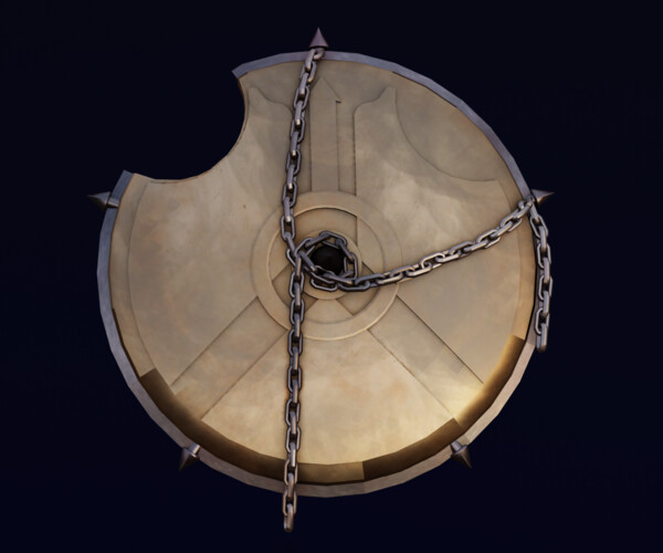 ArtStation - SHIELD GAME READY 3D MODEL | Game Assets