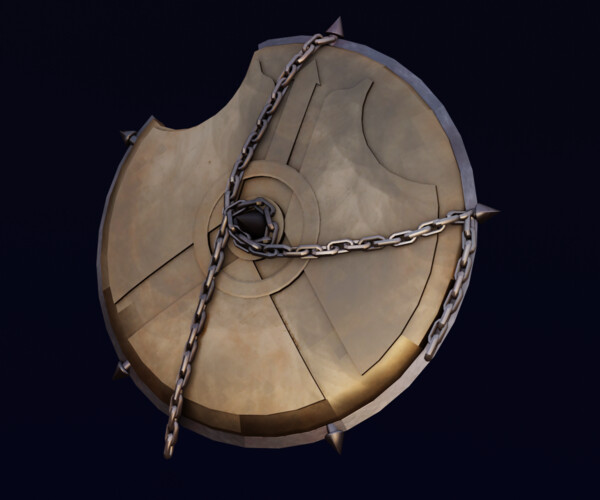 ArtStation - SHIELD GAME READY 3D MODEL | Game Assets