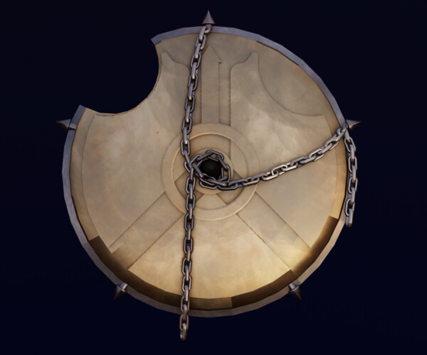 ArtStation - SHIELD GAME READY 3D MODEL | Game Assets