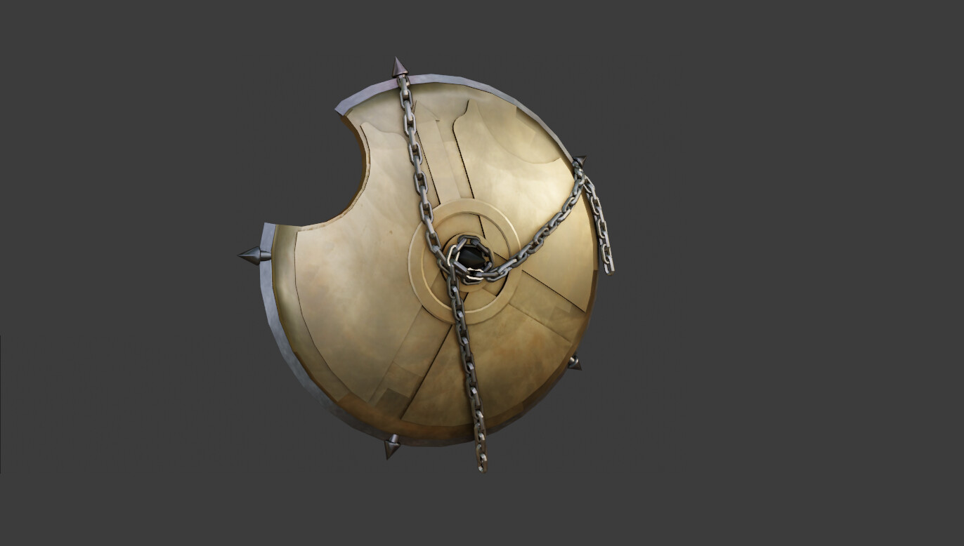 ArtStation - SHIELD GAME READY 3D MODEL | Game Assets