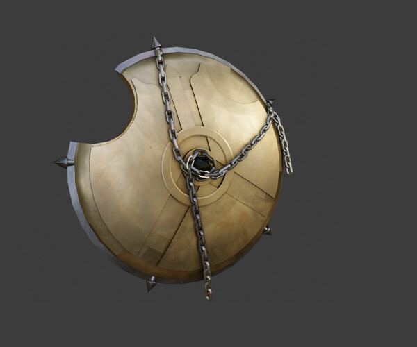ArtStation - SHIELD GAME READY 3D MODEL | Game Assets