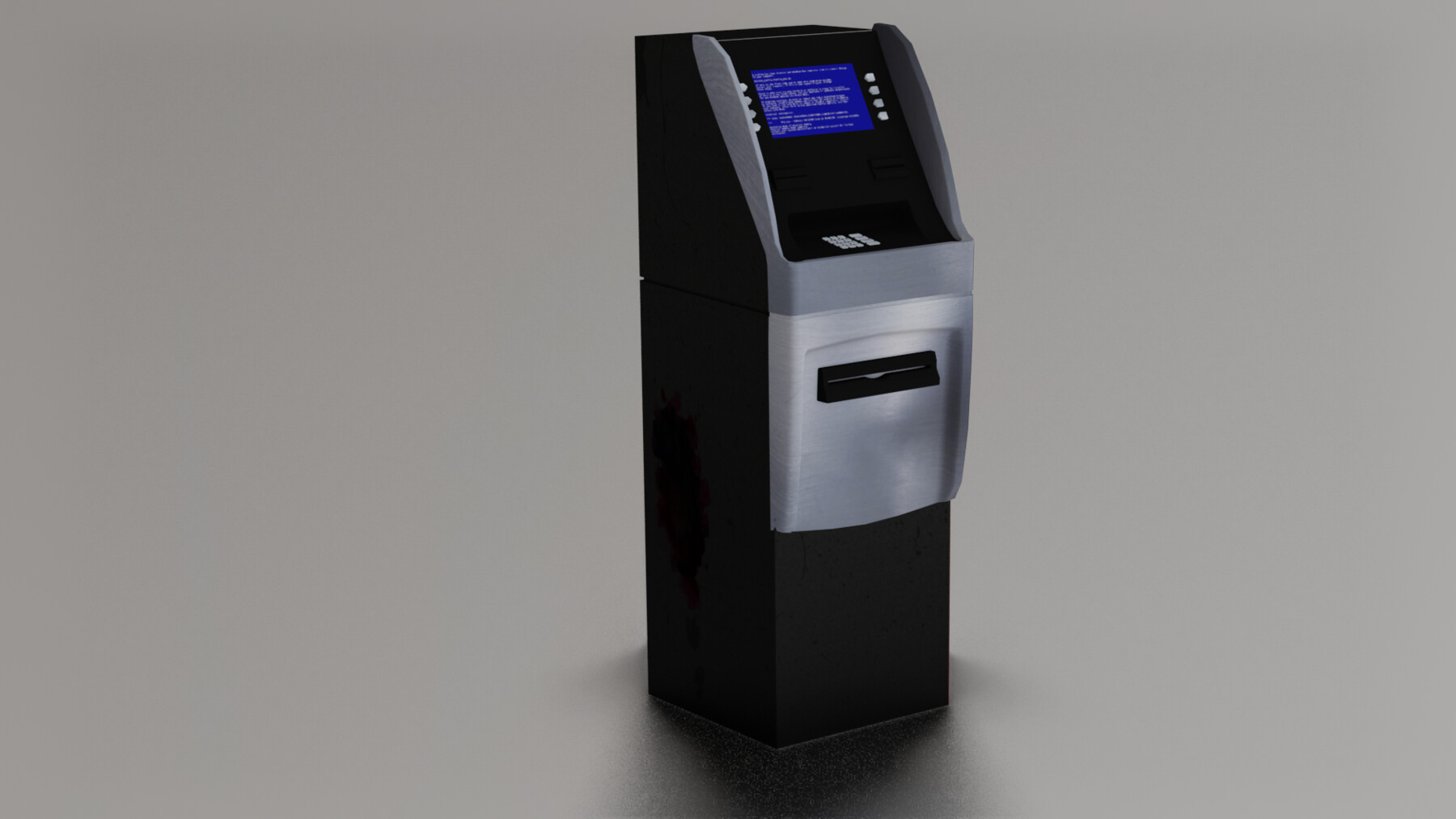 ArtStation - ATM MACHINE GAME READY LOW POLY | Game Assets