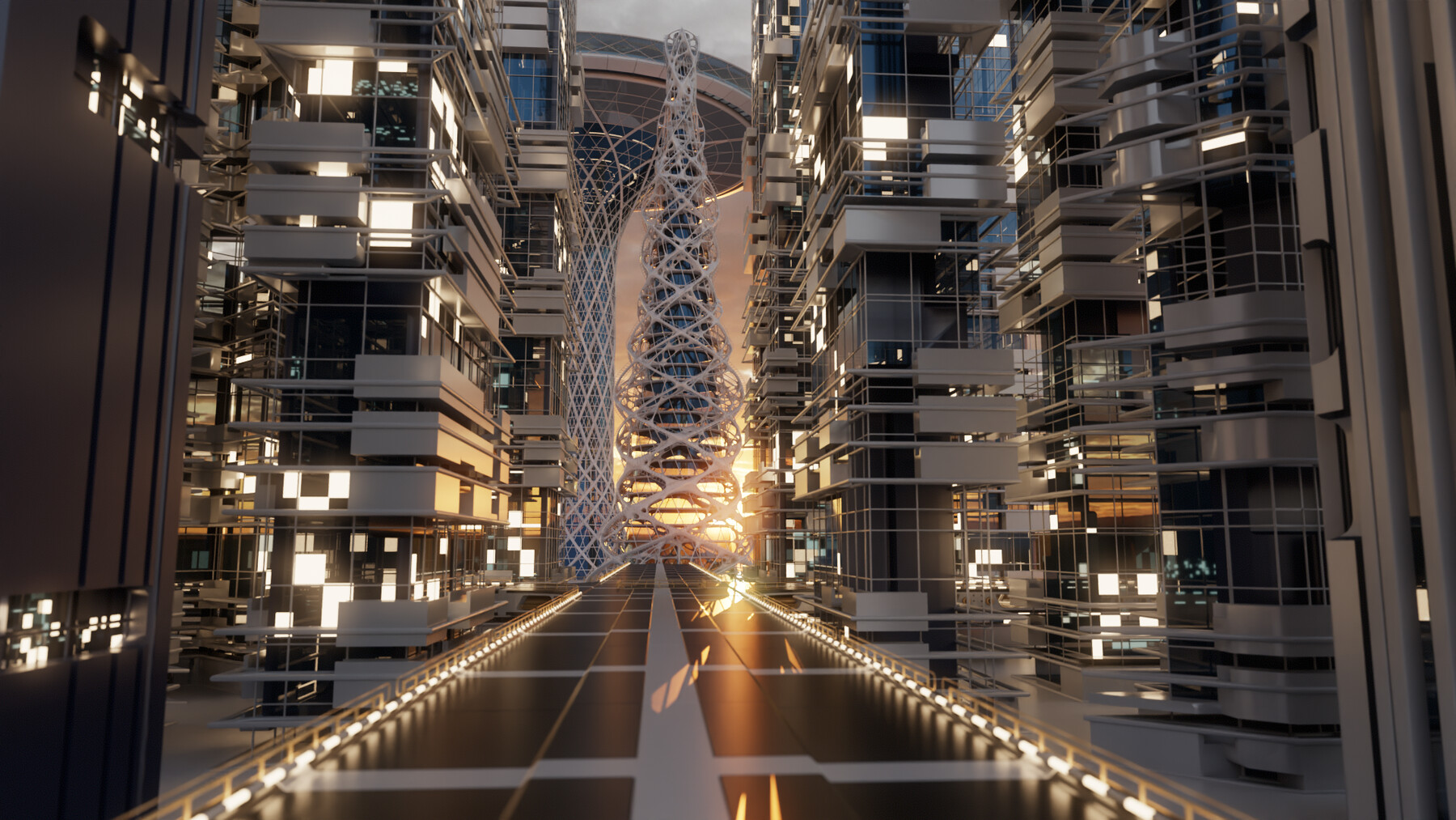 ArtStation - Futuristic Skyscraper Generators HDA | Resources