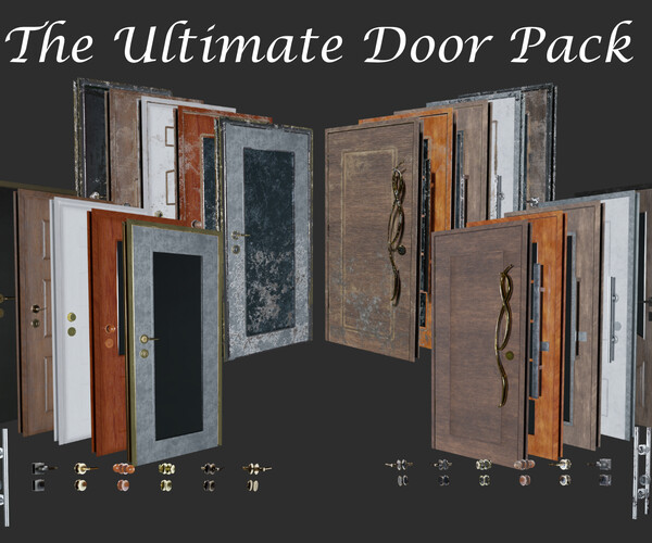 ArtStation - The Ultimate Door Pack | Game Assets