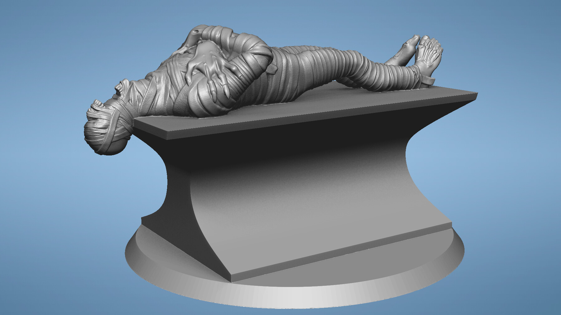 ArtStation - Mummy Tomb - Pen Holder Apple - Wacom - Default Pen 3D ...