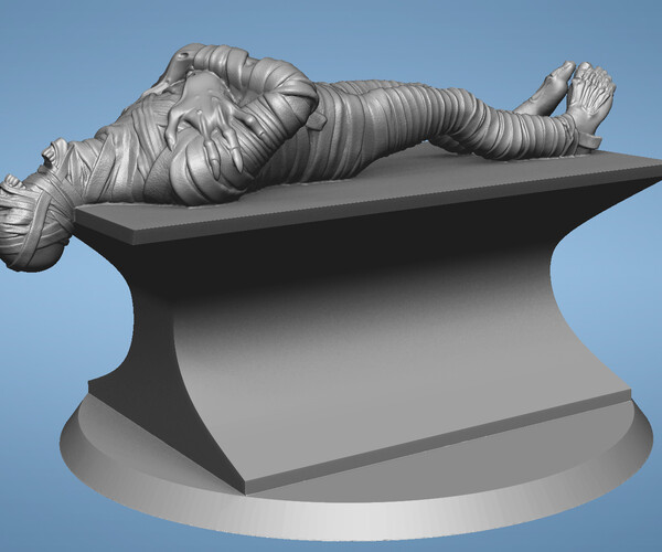 ArtStation - Mummy Tomb - Pen Holder Apple - Wacom - Default Pen 3D ...