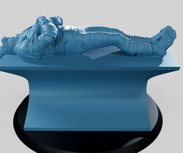 ArtStation - Mummy Tomb - Pen Holder Apple - Wacom - Default Pen 3D ...