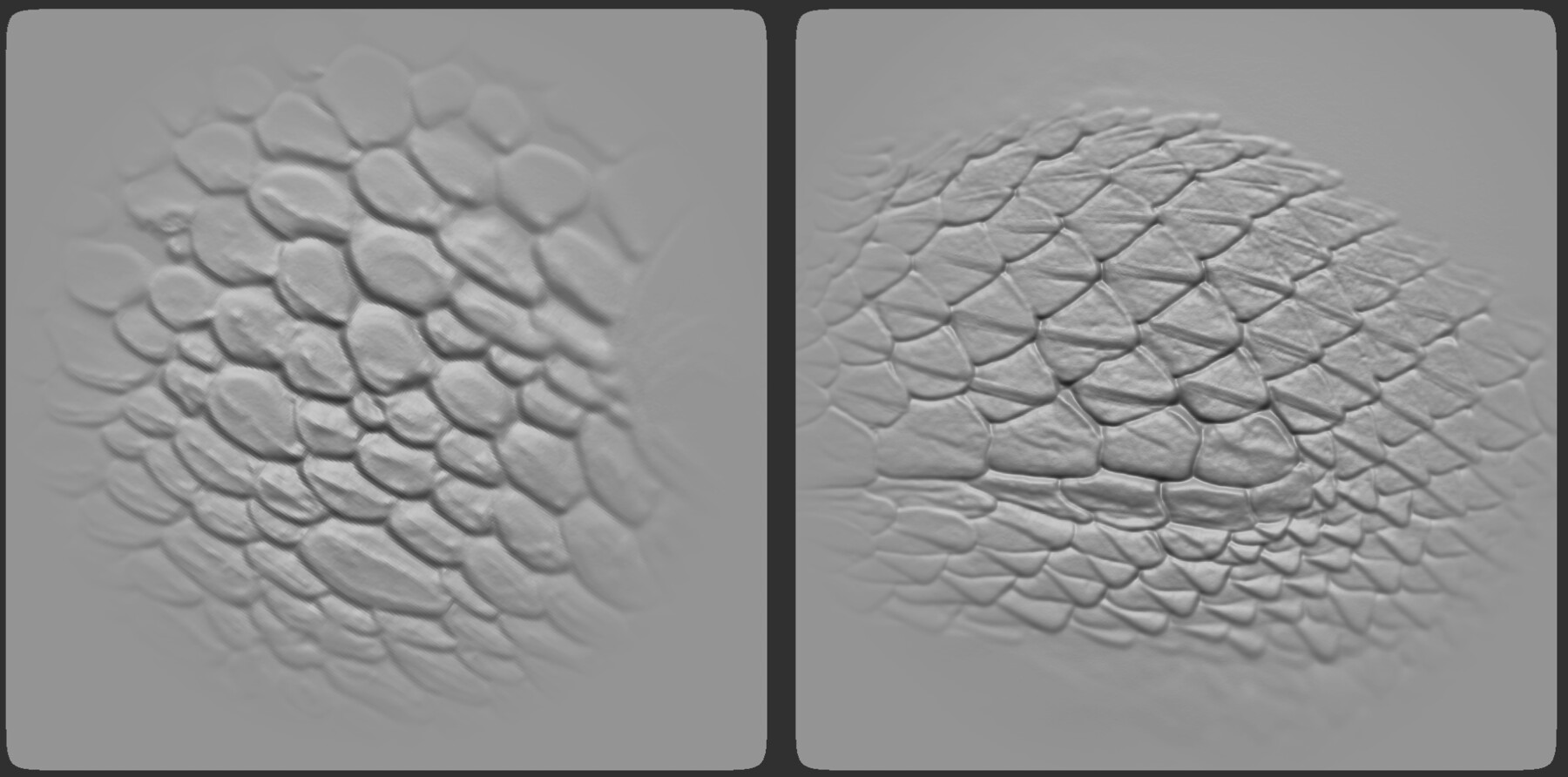 ArtStation - Reptile Scales / Skin Alphas V3 (45 Alphas) [Lizard ...