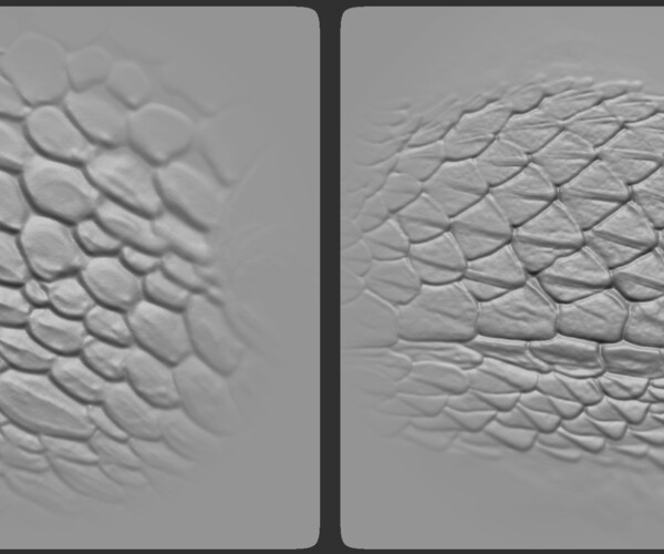 ArtStation - Reptile Scales / Skin Alphas V3 (45 Alphas) [Lizard ...
