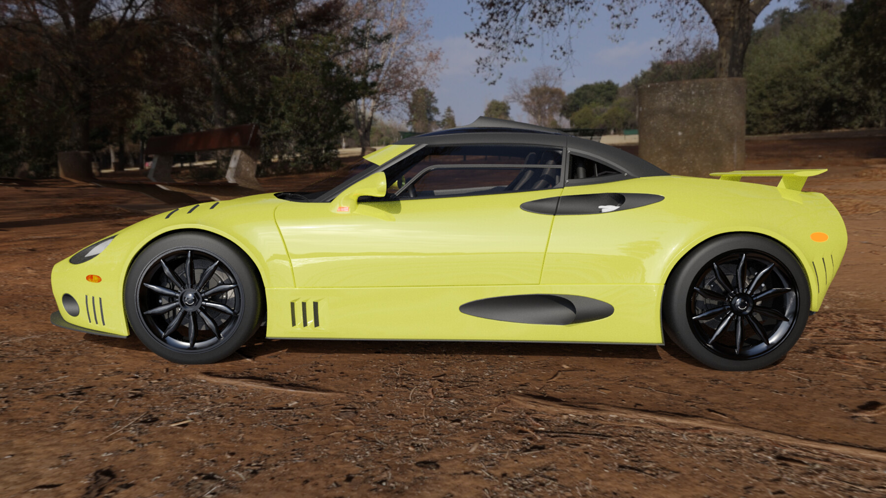 ArtStation - Spyker C8 Laviolette LM85 with Engine Sounds | Game Assets