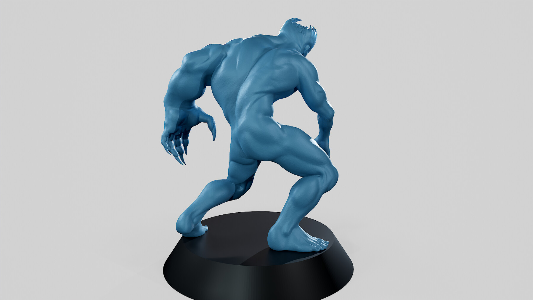 ArtStation - Asymmetric Monster 3D print model | Resources