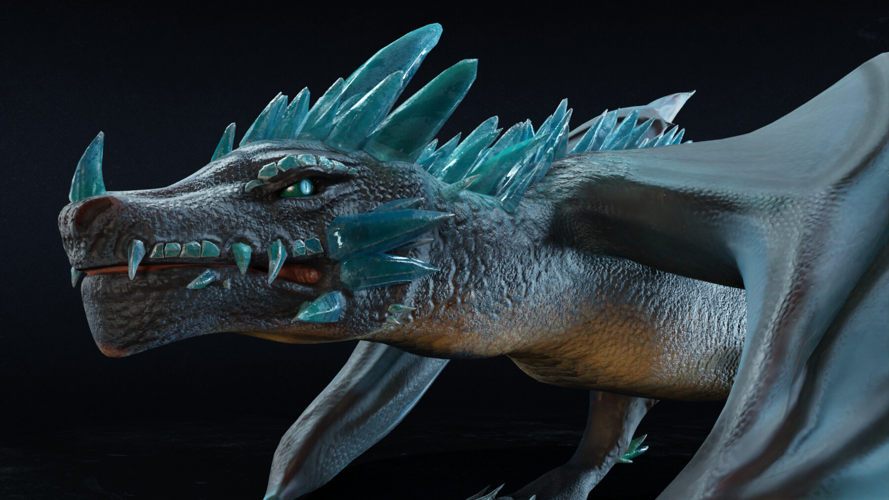 ArtStation - Crystal Dragons | Game Assets