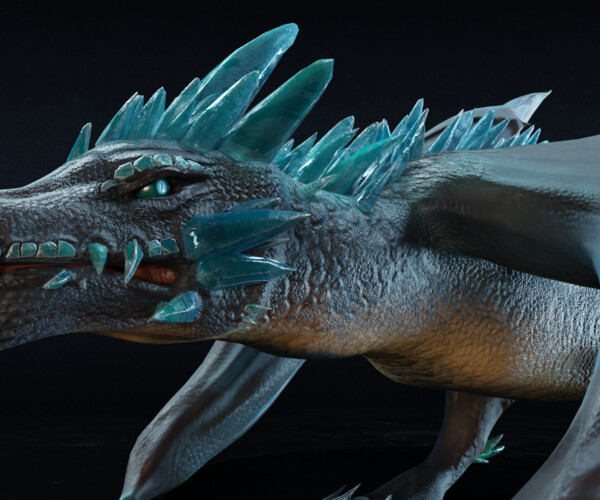 ArtStation - Crystal Dragons | Game Assets