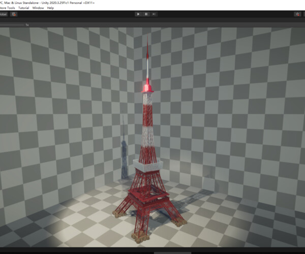 ArtStation - Tokyo Tower | Game Assets